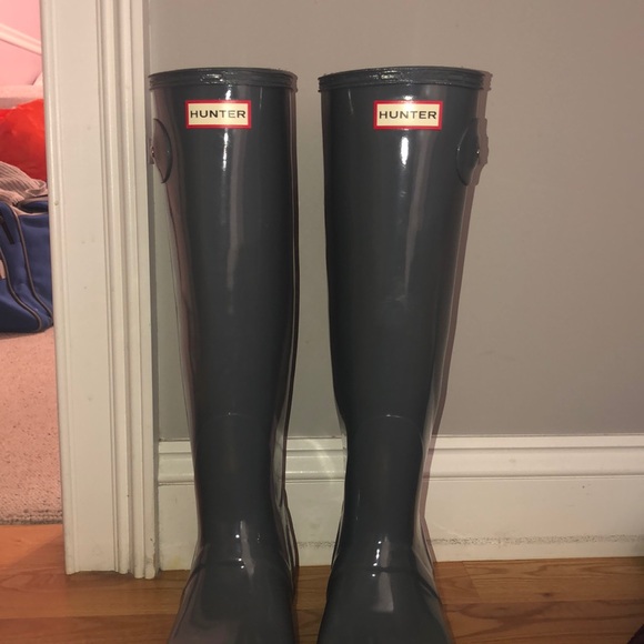 Hunter | Shoes | Womans Original Hunter Tall Gloss Rain Boots | Poshmark